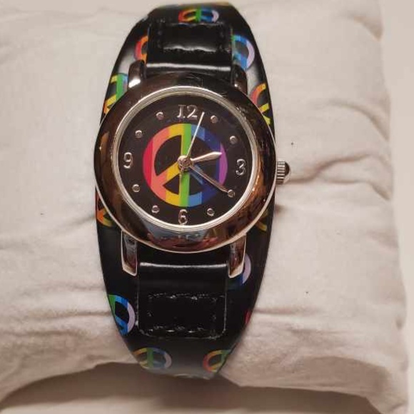 Accessories | Fun Peace Sign Watch | Poshmark